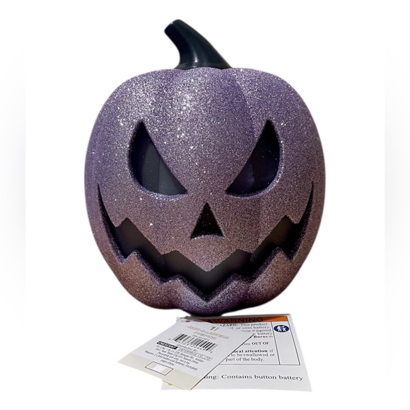 Target | Holiday | Glitter Jackolantern Purple Pumpkin | Poshmark
